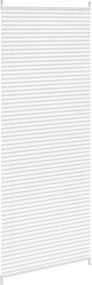 Plisované žaluzie / rolety Plisse 80 x 200 cm - bílé 240604