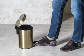 Sapho Sapho, Koš na odpadky kulatý, 3l, bronz, XJ011