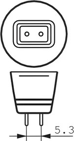 Philips Master LEDspot MR16 GU5.3 6,5W / LED žárovka / 460lm / 4000K /