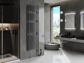 Mexen Helios, elektrické topné těleso 1800 x 500 mm, 900 W, antracitová, W103-1800-500-2900-66