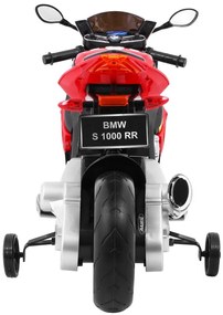 Dětská elektrická motorka BMW S1000 RR červená