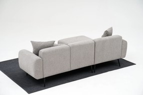 Hanah Home Rohová pohovka SIDE světle šedá levá