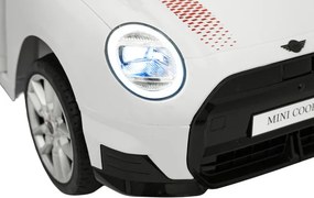 Elektrické autíčko Mini Cooper bílé