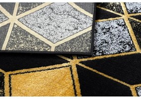 Kusový koberec  Jón černý 2 60x300cm
