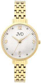 Dámské elegantní šperkové náramkové hodinky JVD J4182.3 s perleťovým číselníkem