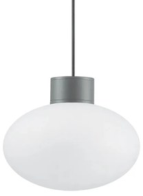 Ideal Lux Venkovní závěsné svítidlo CLIO MSP1, pr.28cm Barva: Antracit