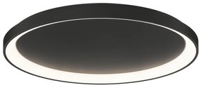 ACB Iluminacion Stropní LED svítidlo GRACE, ⌀ 78 cm, 80W, CRI90 Barva: Černá, Teplota světla: 4000K - denní bílá, Stmívání: DALI/PUSH