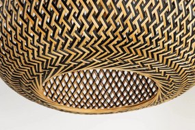 Designové závěsné svítidlo Lorelei 45 cm bambus