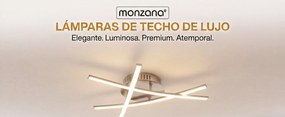 Monzana LED stropní svítidlo Trekant – 3 žárovky, 45×45 cm