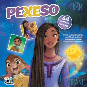 JIRI MODELS Pexeso v sešitu Disney Přání s krabičkou a omalovánkou 4