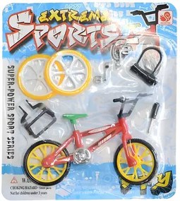 Stavebnice BMX kola se šroubovákem a doplňky / Model kola / 13 cm / od