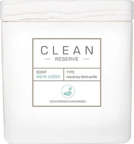 Clean Space Warm Cotton Vonná Svíčka 227 G