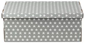 Papírové úložné boxy v sadě 2 ks s víkem Stars - Compactor