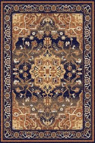 Klasický kusový koberec Agnella Adel After Muszkat béžový hnědý modrý Rozměr: 170x240 cm