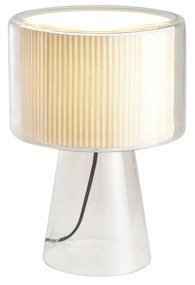 MARSET Mercer stolní lampa, bavlna, Ø 29 cm
