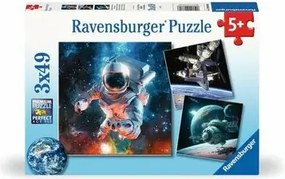 Ravensburger Prozkoumávání vesmíru / 3x49 dílků / od 5 let