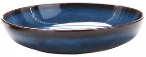 Clay SEA Keramický polévkový talíř ø 21,5 cm modrý