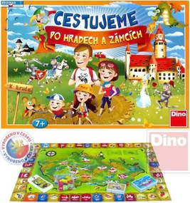 DINO Hra Cestujeme po hradech a zámcích *SPOLEČENSKÉ HRY * dn631281