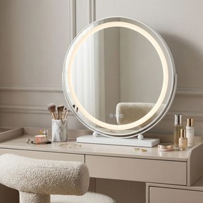 Rea Rea, Zrcadlo LED MAKE-UP White 50 cm, HOM-12021