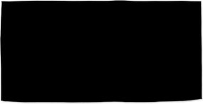 Sablio Ručník Černá - 30x50 cm