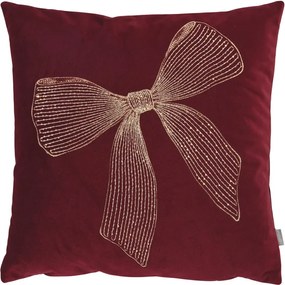 Sander Sander Ribbon 40x40 hranatý - 76 marsala - Povlak na polštář 826286-76