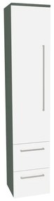 Mereo Bino, koupelnová skříňka vysoká 163 cm, levá, Multidecor, Zelená Verde CN697ZEV1
