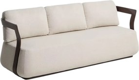 Hnědá/béžová čalouněná zahradní pohovka Tamaris – Kave Home