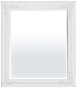 Bílé zrcadlo s patinou 93964
