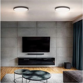 LED stropní světlo s dálkovým ovládáním Estela nastavitelné - průměr 50 cm, černá
