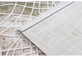 Luxusní kusový koberec akryl Ida krémový 80x300cm