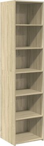 Skříň highboard dub sonoma 45 x 41 x 185 cm kompozitní dřevo 3281675