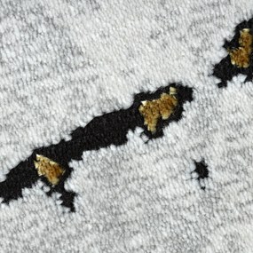 Dywany Łuszczów, Kusový koberec Allure 1963 white/gold, 80x150, bílá, kancelář