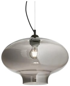 Ideal Lux - Lustr na lanku BISTRO 1xE27/60W/230V pr. 40 cm kouřová ID120904