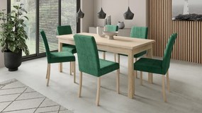 ADRK Furniture Sada stůl s židlemi RODOS 81 SE-ROD-81-S