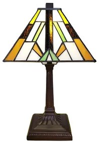 Stolní lampa Tiffany ART DECO Clayre &amp; Eef 5LL-6109