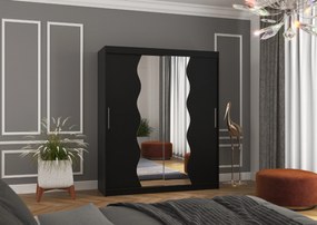ADRK Furniture Posuvná skříň s zrcadlem KANSAS 180 SW-KAN-B-180+A341