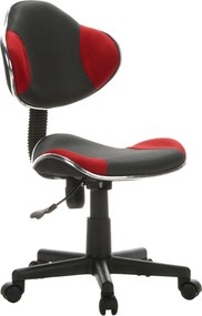 XXXLutz OTOČNÁ ŽIDLE PRO MLÁDEŽ, šedá, červená MID.YOU - Online Only psací stoly & židle - 001918001602