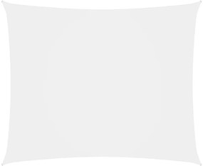 Stínící plachta oxfordská látka obdélníková 5 x 6 m bílá,  135274