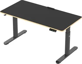 ULTRADESK Pulsar černá / Dětský pracovní stůl / elektricky nastaviteln