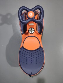 AIYAPLAY Elektrické odrážedlo 2 v 1 s hudbou, oranžové