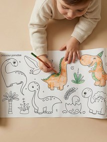 Sinsay - Oboustranná omalovánková role s motivem dinosaurů - černá