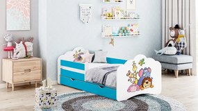 Dětská postel Tobík - safari (Vybírat můžete z mnoha motivů a barev.)