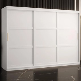 Šatní skříň Ramiro 1 | 250 cm | bílá