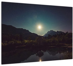 Obraz - noční obloha (70x50 cm)