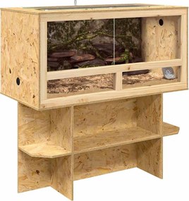 Terárium Hnědá 100 x 50 x 100 cm OSB 3397884