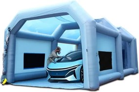 nafukovací stříkací kabina Pro lakování automobilů Stan 10,06 × 6,1 × 3,96 m