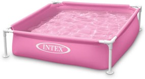 INTEX Bazén Frame Mini 1,22 x 1,22 x 0,3m růžový, 57172NP