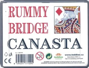 TEDDIES Karty Žolík (Kanasta) / Karetní hry / 108 karet