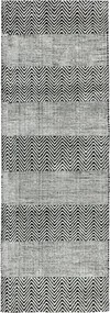 Šedý koberec Rebel Grey Rozměry: 66x200 cm