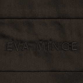 MAKOSATENOVÉ POVLEČENÍ EVA MINGE ELEGANT1G 160X200 CM, 2 KS 70X80 CM HNĚDÉ